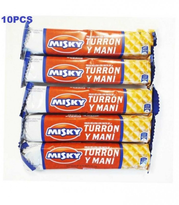 TURRON Y MANI 10PCS ARCOR-MISKY 40131