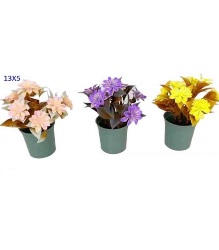 PLANTA ARTIFIC.C-PLANTERA 13X5CM 3C 136872
