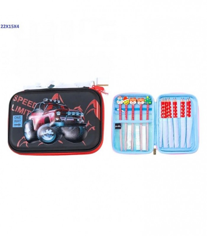 CARTUCHERA AUTO C-RELIEVE 22X15X4CM 128444