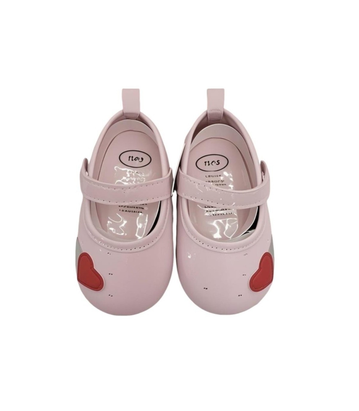 ZAPATITO DE BEBE NENA 6-12M ROSA C-CORAZON 141757